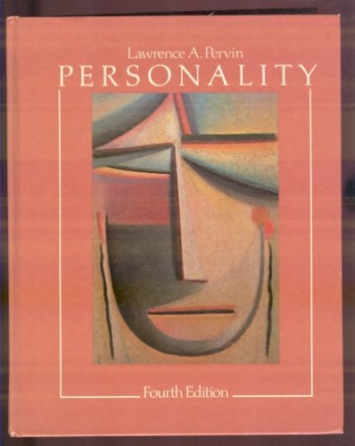 Personality: Theory And Research-Fourth Edition: PERVIN, Lawrence ...