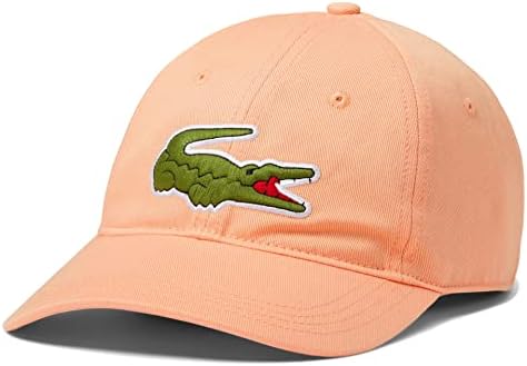 Lacoste Men's Solid Big Croc Cap