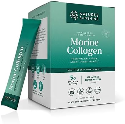 Amazon.com: Nature's Sunshine Marine Collagen - Premium Wild-Caught ...