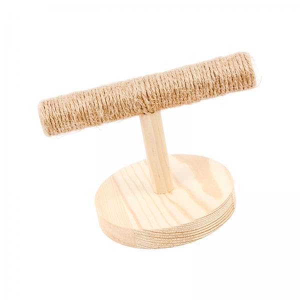 BNF® 2xBird Training T Stand Portable Playground Wooden for Finch ...