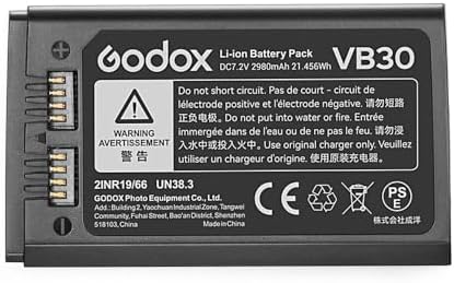 Amazon.com: GODOX V1 Battery VB26 VB26A VB26B Li-ion Battery V1S V1N ...
