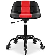 Amazon.com: FreekyFit Rolling Shop Stool with Wheels,Mechanic Garage ...