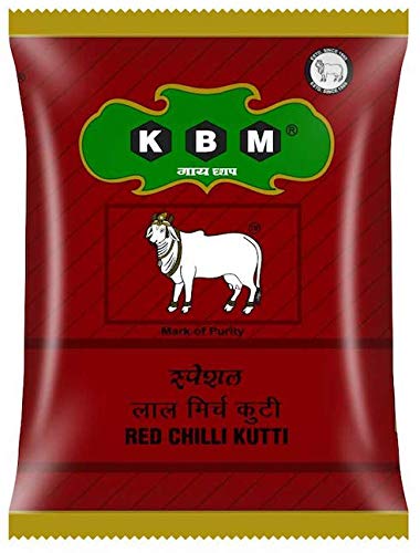 KBM Gai Chaap Red Chilli (Lal Mirch) Kutti, 100 g : Amazon.in: Grocery ...