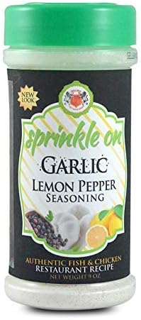 Amazon.com : Sprinkle On Lemon Pepper Seasoning, 9-Ounce Bottle ...