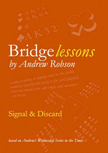 Signal & Discard (Bridge Lessons): 1: Signal and Discard by Andrew ...