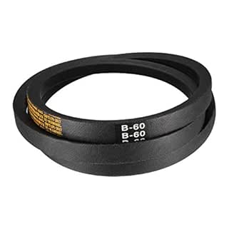 uxcell B60 Drive V Belt Girth 60-inch Industrial Power Rubber ...