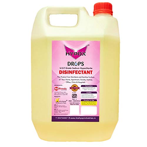Hypox® Sodium Hypochlorite ISI Marked & FDA Approved USP Grade Surface ...