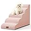 COZY KISS Dog Stairs for Small Dogs, Curved Pet Step with Leakproof ...
