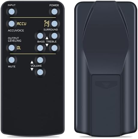 Amazon.com: Replacement Sound Bar Remote Control Compatible with ZVOX ...