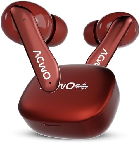 ACwO Dwots 545 TWS Earbuds with Dedicated 2+1 Eq Modes, Quad Mic Sonic ...