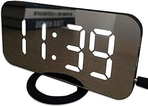 Amazon.com: Alarm Clock Digital Electronic Smart Mechanical LED Display ...