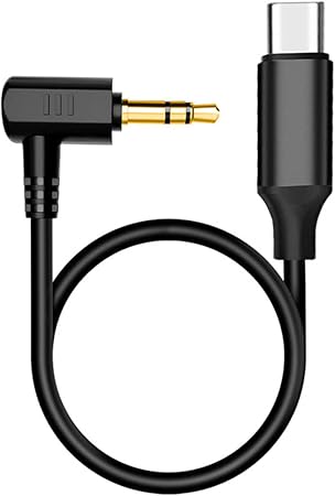 Amazon.com: USB C Microphone Adapter 3.5mm Male TRS to Type C VideoMic ...