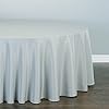 Amazon.com: LTC LINENS 5 Pack 120 Inch Round Tablecloth Silver - Bulk ...