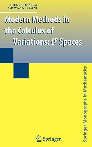 Amazon.in: Buy Modern Methods in the Calculus of Variations: L^p Spaces ...