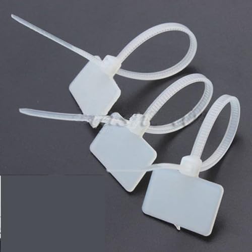 Immech - Nylon Cable Zip Tie Mounts, Self-Adhesive Tie Mount for Wire ...