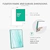 Amazon.com: Pixy Canvas 20x24 Floater Frame for 1.5" Deep Canvas ...