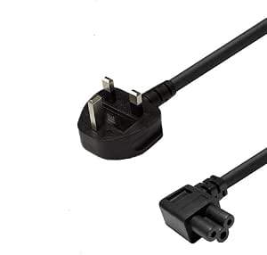 Amazon.com: Toptekits UK to C5,UK Plug BS1363 13A 3Pin Male to Right 90 ...