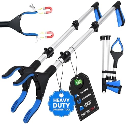 2Pack 91cm/36” Litter Picker Grabber Stick with Magnetic Head ...