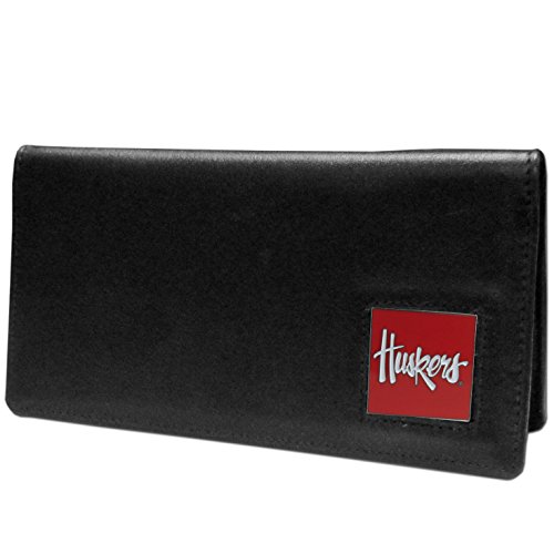 Snapklik.com : NCAA Fan Shop Nebraska Cornhuskers Leather Checkbook ...