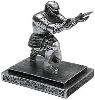 Hosoncovy Magnetic Executive Knight Pen Holder with Silver Sword,Cool ...