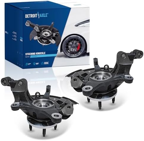 Amazon.com: Detroit Axle - Front 2pc Steering Knuckles for 07-10 Ford ...