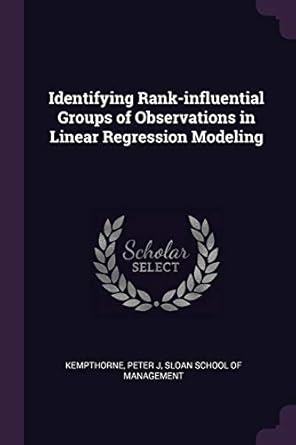 Identifying Rank-influential Groups of Observations in Linear ...