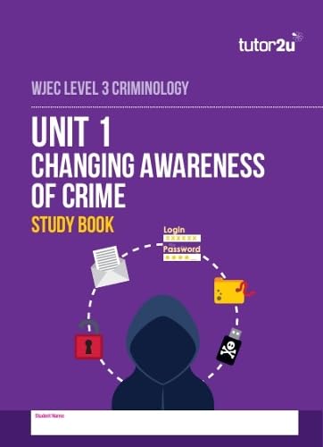Buy Unit 1 Changing Awareness of Crime Study Book for WJEC Level 3 ...
