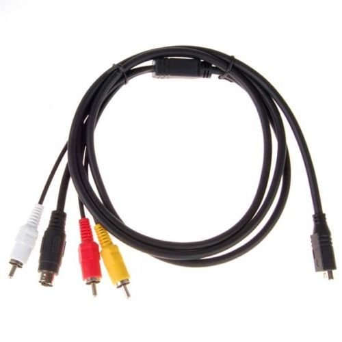 Amazon.com: NewPowerGear AV TV Out Video Cable Cord for Sony HVR-Z ...