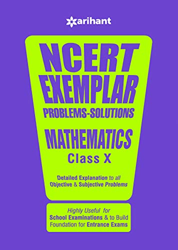 Amazon.com: NCERT Exemplar Problems-Solutions MATHEMATICS class 10th ...