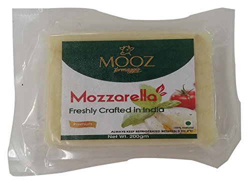 Mooz Cheese - Mozzarella, 200g Pack : Amazon.in: Grocery & Gourmet Foods