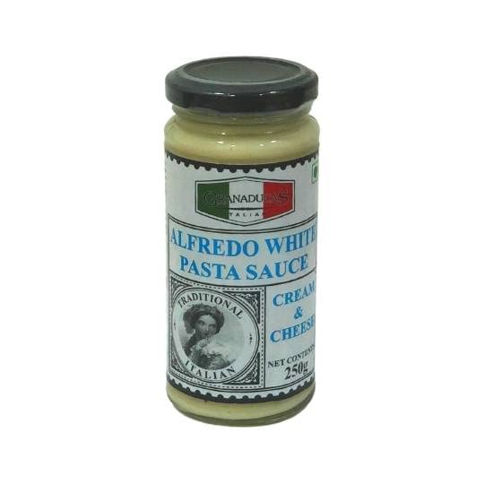 Granaducas Alfredo White Pasta Sauce Ready to Cook | for Pasta and ...