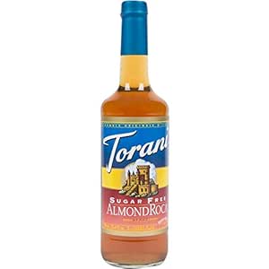 Torani Sugar Free Almond Roca Syrup, 750 ml : Amazon.de: Lebensmittel ...