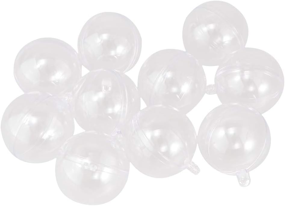 Colaxi – Bolas de plástico transparente (10 unidades, 1.6in) – Yaxa ...