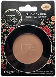 Amazon.com: Maja Polvo Compacto, Polvo de maquillaje compacto para ...