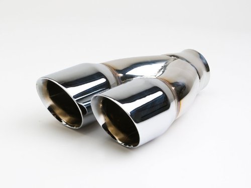 Staggered Dual Exhaust Tips