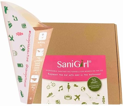 Amazon.com: SaniGirl Pee Funnel for Women| Disposable| Female Urinal ...