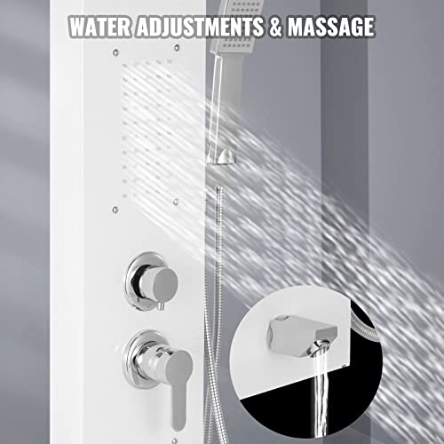 The 30 Best White Shower Panels of 2024 [Verified] - Cherry Picks