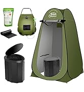 Amazon.com: FUN ESSENTIALS Solar Shower Tent Kit, 2 Pcs, Instant Pop Up ...
