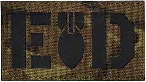 Amazon.com: EOD Infrared Reflective IR Special Forces 3D Tactical Patch ...