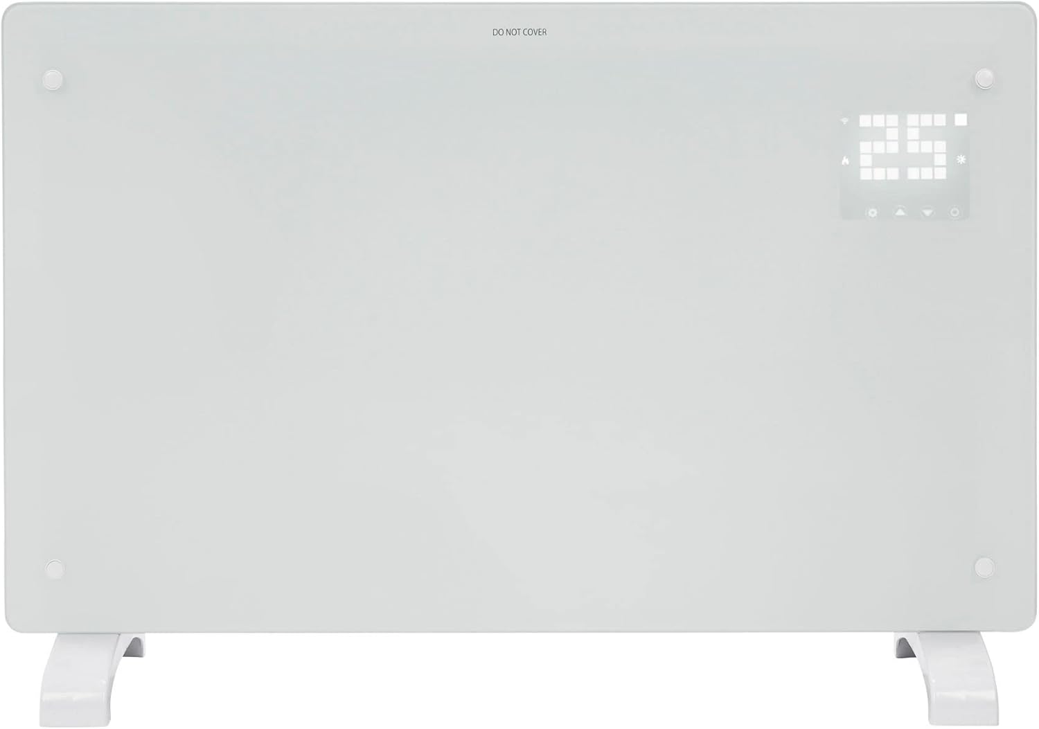 Devola Wifi Enabled Smart Electric Glass Panel Heater 2000W | Alexa ...