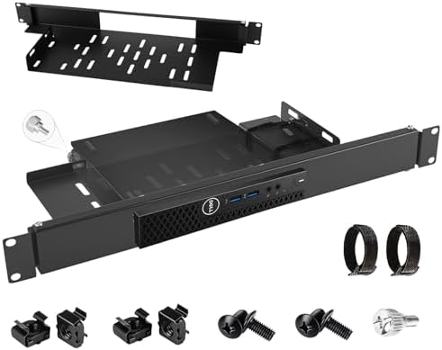 Mini Rack Mount for Dell OptiPlex Micro Form Factor Case 1U Hinged ...