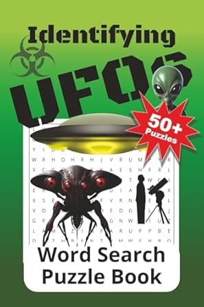 Identifying UFOs Word Search Puzzle Book : Publishing, Outp Outpost 77 ...