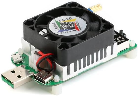 Amazon.com: DROK USB Load Tester, Electronic Load Test Resistor Module ...