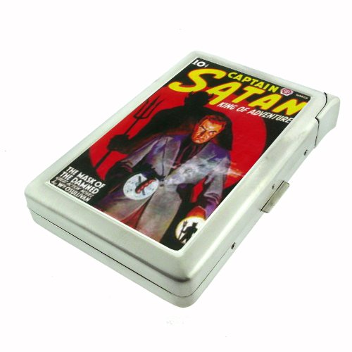 Amazon.com: Captain Satan Goth Horror Double-Sided Cigarette Case with ...