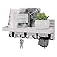 Amazon.com: WeBravery Decorative Key Hanging Rack with 4 Double Hooks ...