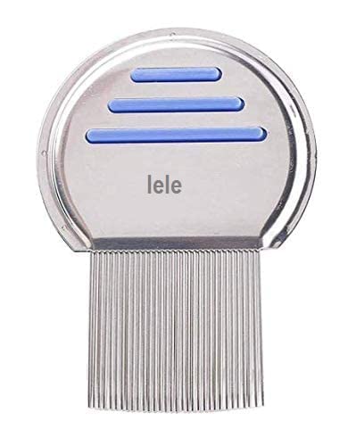 Buy lele Stainless Steel Lice Comb For Men Women And Kids Stainless ...