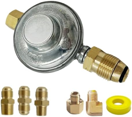 Amazon.com : SURIEEN POL Propane Low Pressure Regulator, 3/8" Female ...