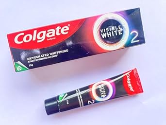 Colgate Visible White O2 Toothpaste Peppermint (25 gm) : Amazon.in ...