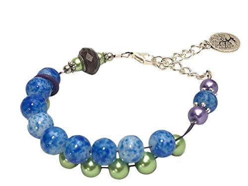 Amazon.com: Life Tree Abacus Counting Bracelet Knitting Row Counter ...