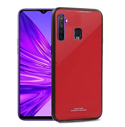 DHAN GTB Luxury Same Color Bumper Mirror Back Tempered Glass Case for ...